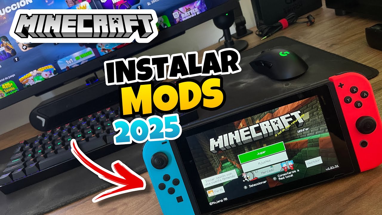 👉 Como Poner MODS en MINECRAFT en NINTENDO SWITCH 🔥 - YouTube