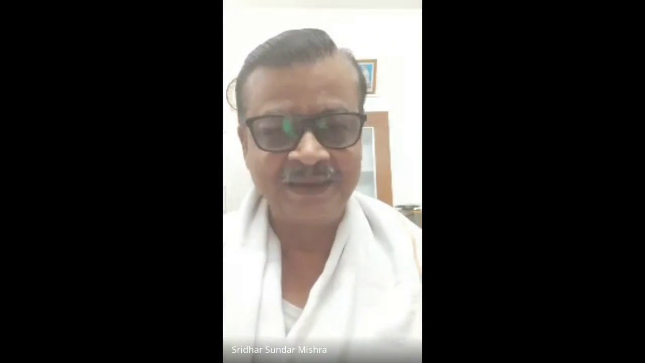 Eloquent speech of Sri Sridhar Sundar Mishra, S.P.R on date 17th May ...