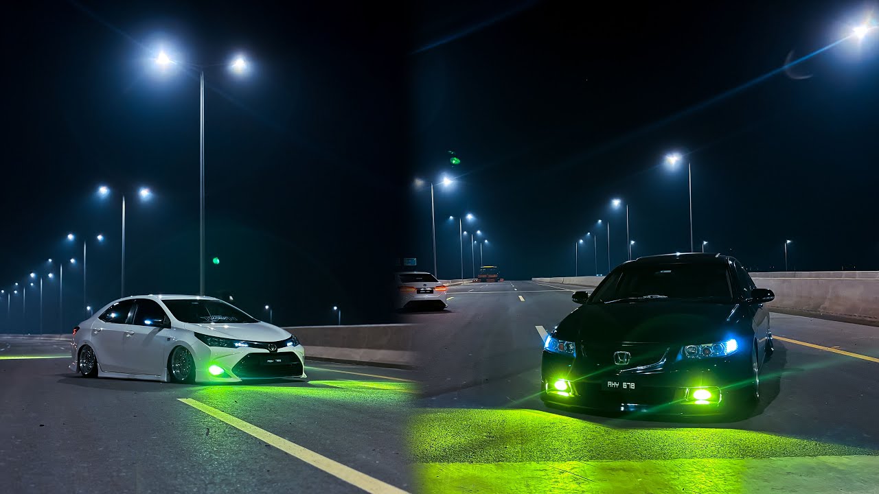 Race Corolla 1.6 Altis vs Accord K24 - Saturday night track - YouTube