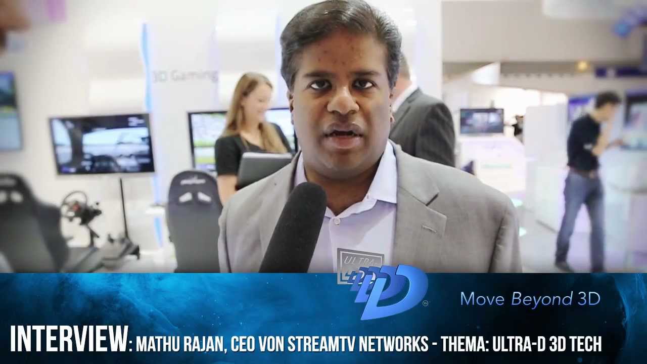 Ultra-D Technology in a HiSense Panel: Interview with Mathu Rajan at ...