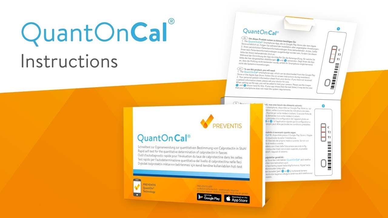 QuantOn Cal® - The modern way of Calprotectin tele monitoring - YouTube