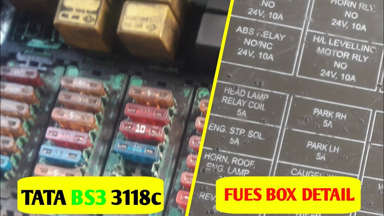 TATA BS3 fues Box details! TATA 3118 Cummins Engine? - YouTube