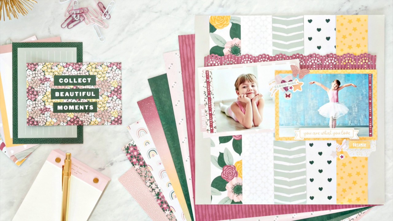 Daydreamer Variety Mat Pack by Creative Memories - YouTube