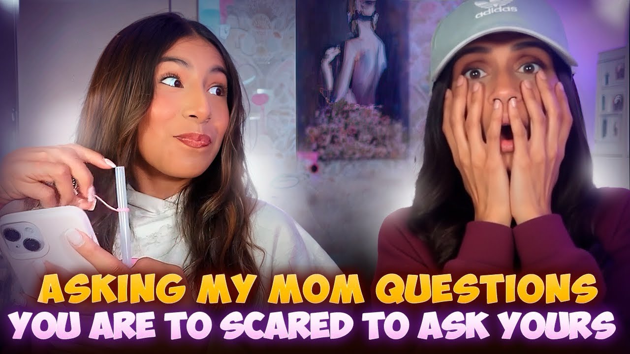 ASKING MY MOM AWKWARD QUESTIONS YOU’RE TOO SCARED TO ASK 😳💬 (She ...