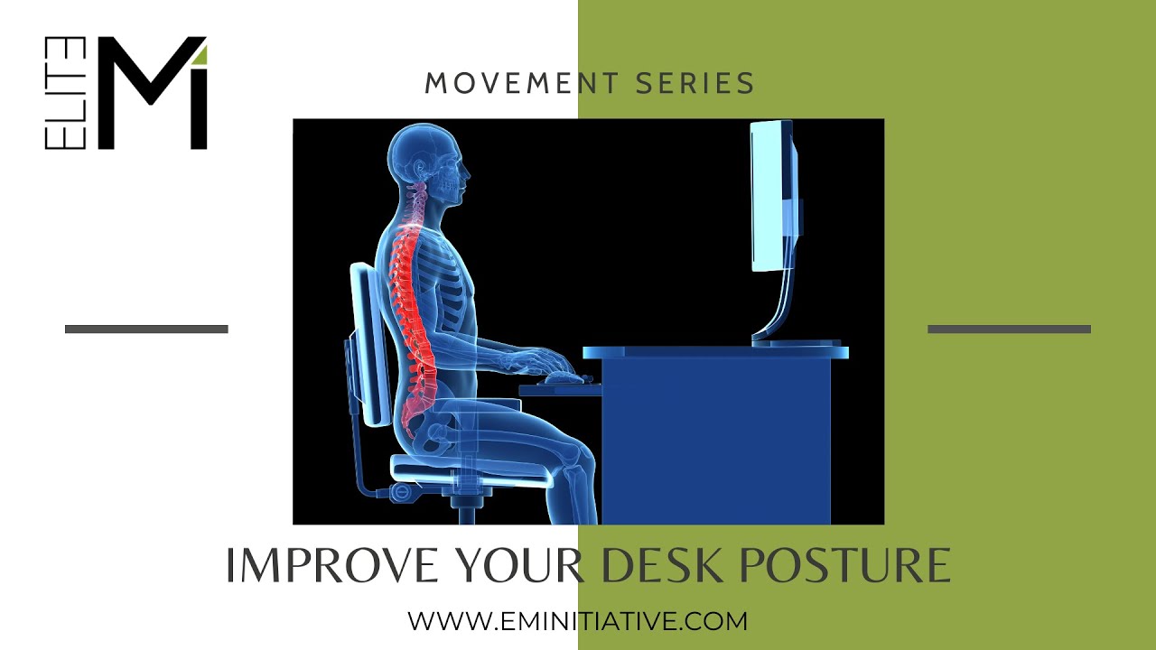 Posture Exercises at Your Desk - YouTube