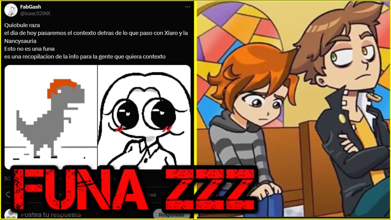 ESTO FUE LO QUE REALMENTE PASO CON LA FUNA DE XIARO Y NANCYSAURIA ...