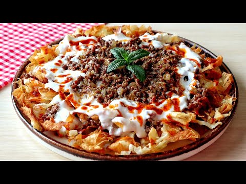 SAÇAKLI YENI GELIN MANTISI ✅️ÖYLE LEZZETLİ OLUYOR Kİ PARMAKLARINIZA DİKKAT❗️ TADINA DOYUM OLMAZ 😋
