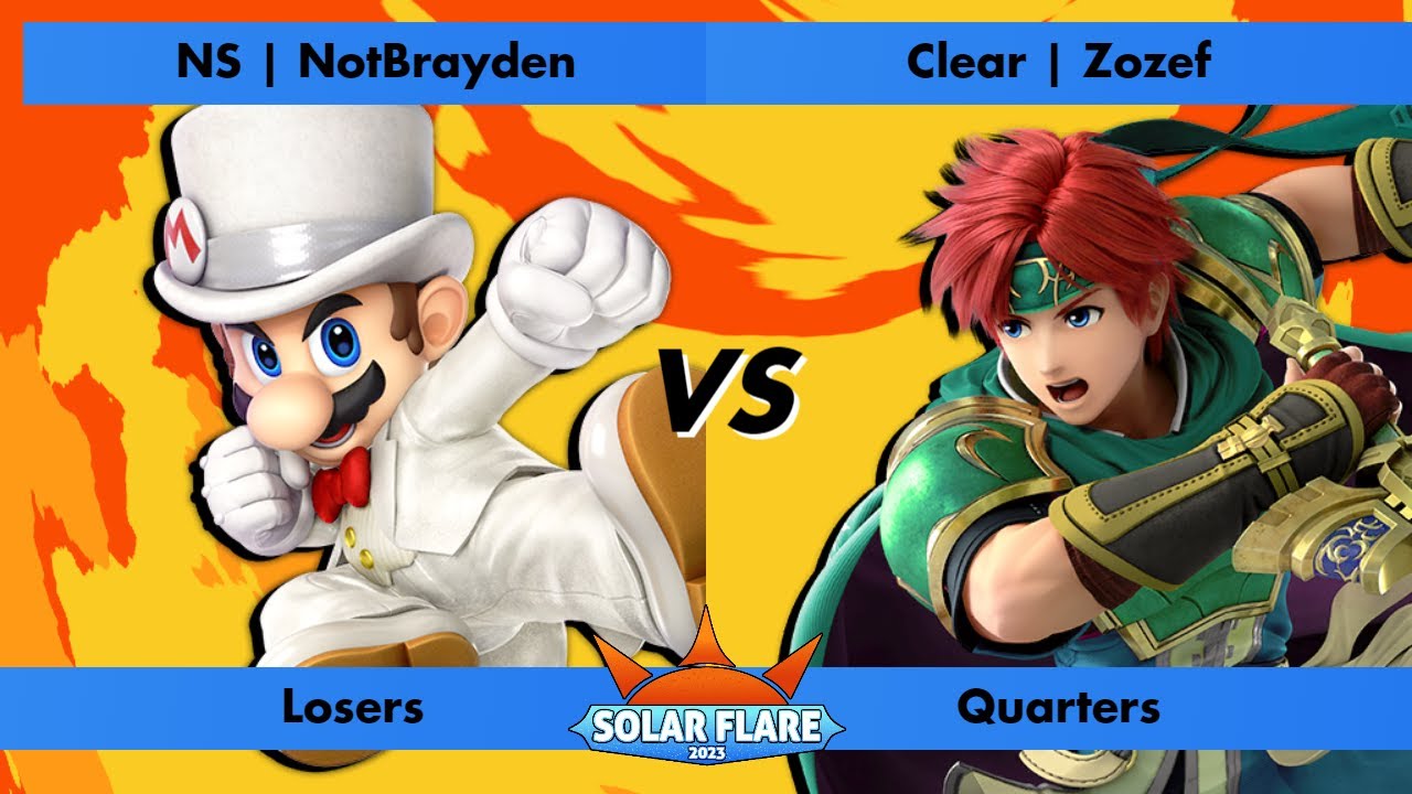 Solar Flare 2023 - NotBrayden (Mario) vs Zozef (Roy) - Losers Quarters ...