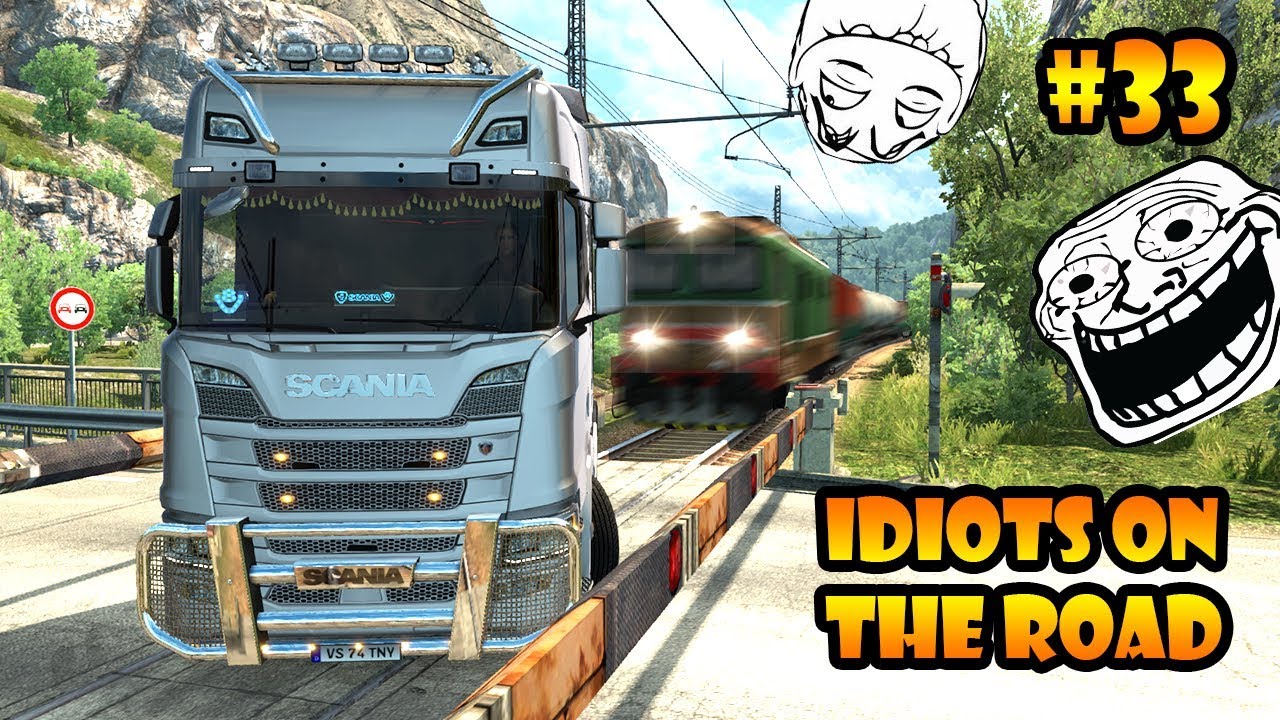 IDIOTS on the road #33 - ETS2MP | Funny moments - Euro Truck Simulator ...