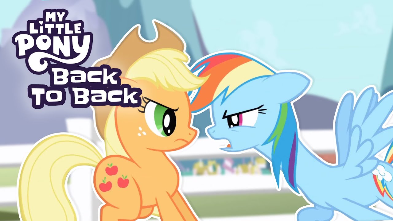 🌈 My Little Pony | Back to Back The Ticket Master & Applebuck Season ...