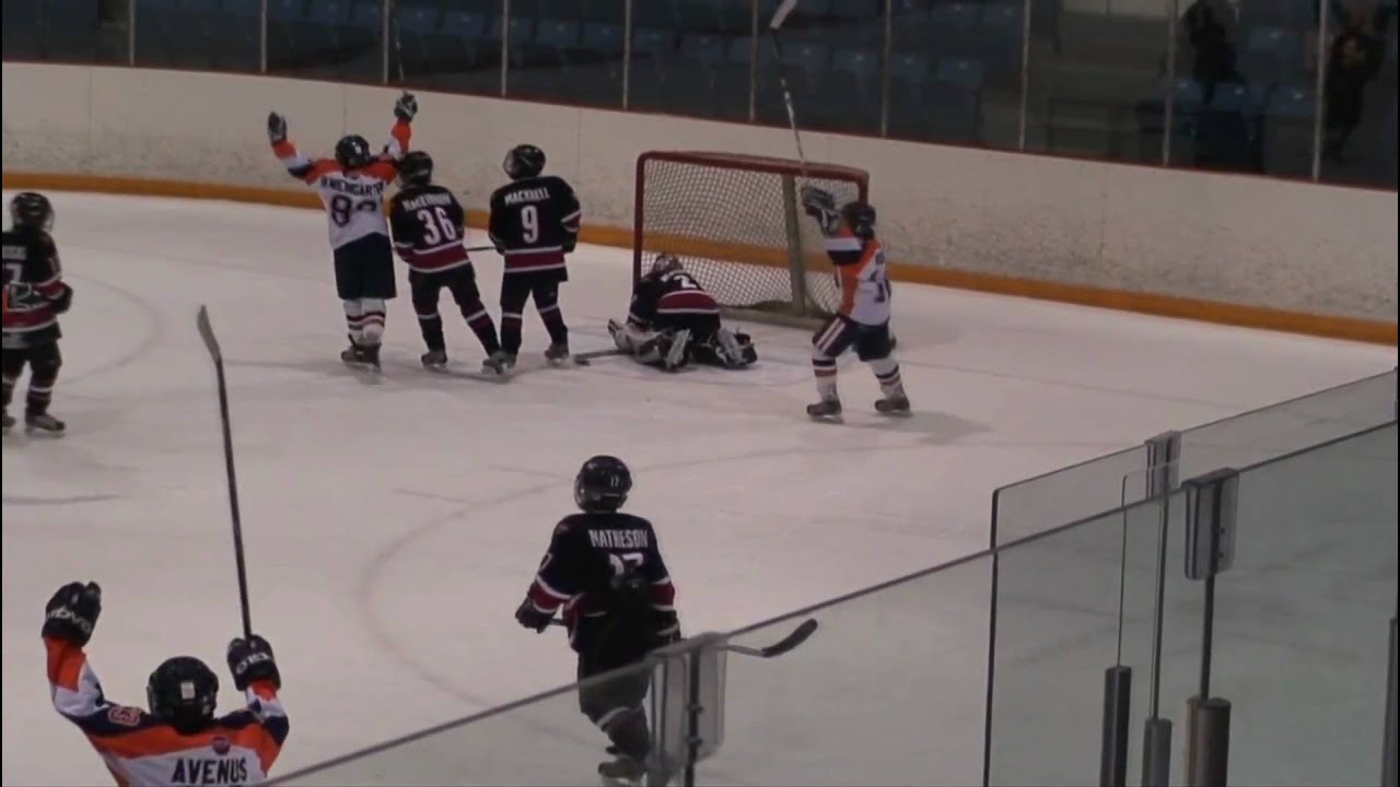 #88 Goal 20100302 Markham Islanders 1997 Peewee A Team 2009-10 Season ...