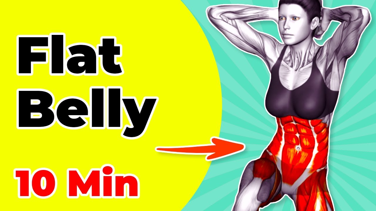 Standing Exercise For A FLAT BELLY You Can Do At Home - YouTube