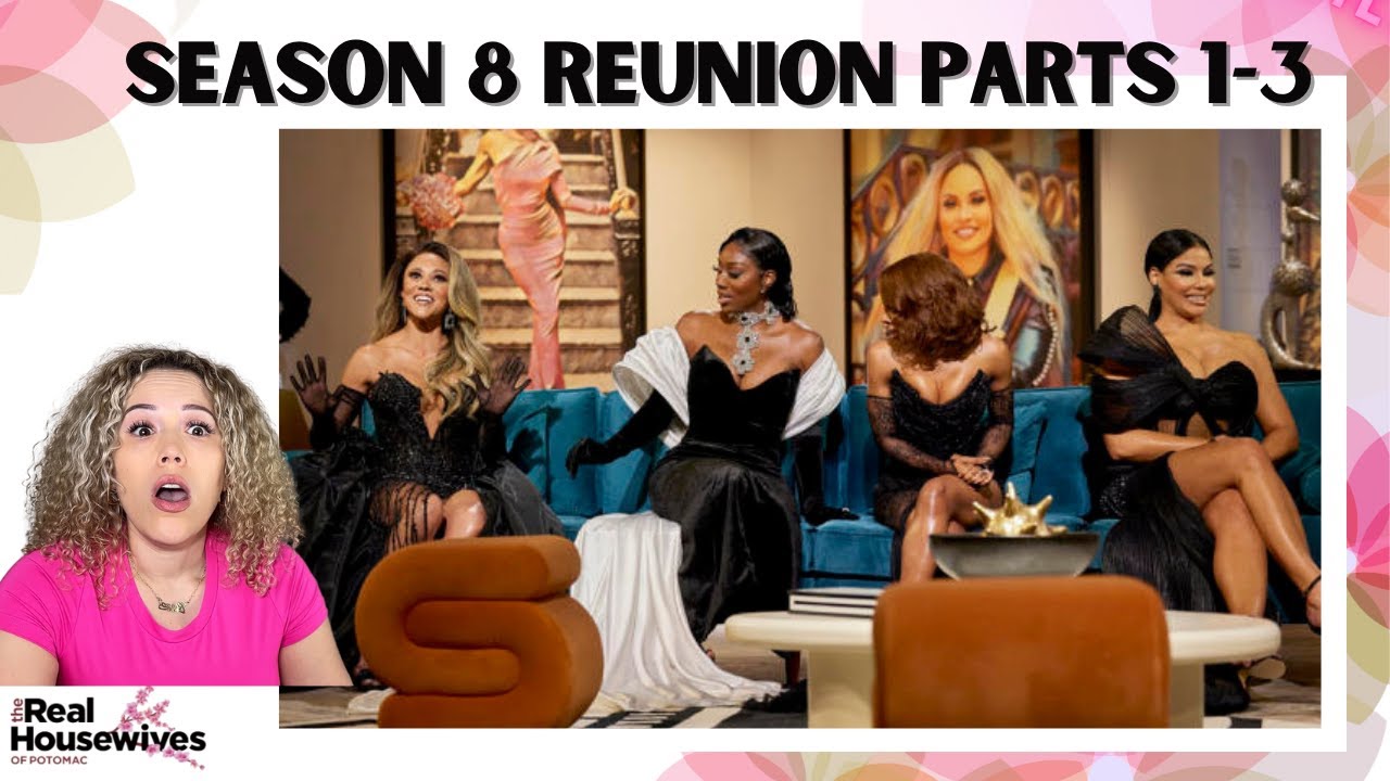 The Real Housewives of Potomac: Season 8 Reunion Part 1-3 live reaction ...