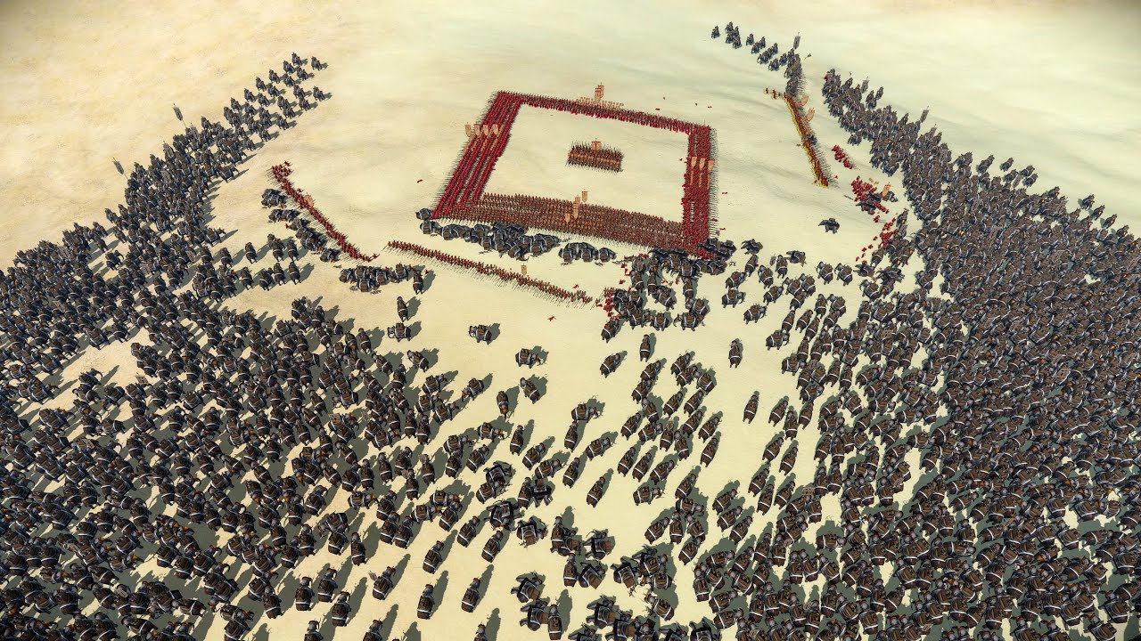 3000 SPARTANS vs 2160 ELEPHANTS - Total War ROME REMASTERED - YouTube