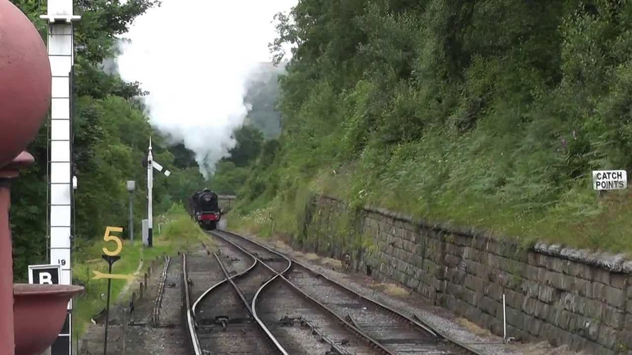 North yorkshire Railway Pickering to Whitby - YouTube