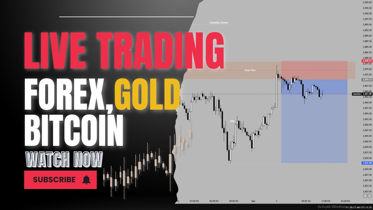 LIVE GOLD TRADING | FOREX XAUUSD | MY TRADING STRATEGY-03/06/2024 ...