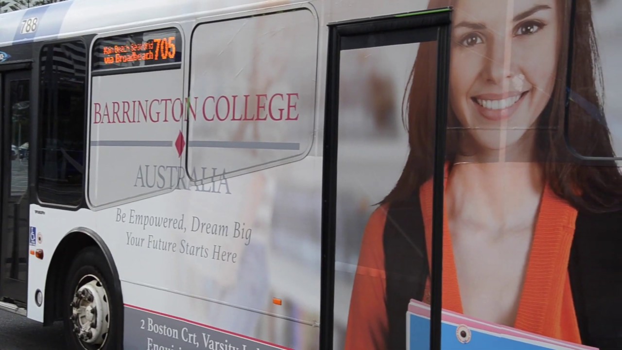 Barrington College Translink Bus Ad - YouTube