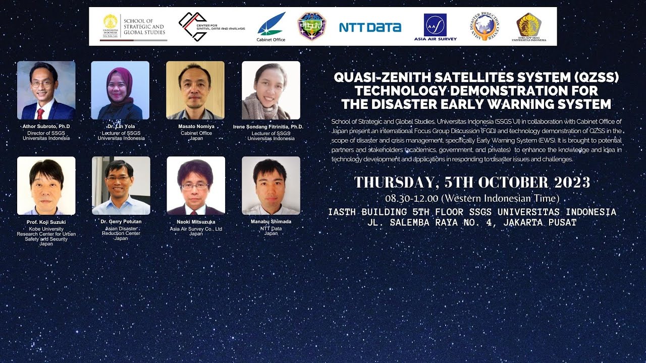 international Focus Group Discussion (FGD) and Technology Demonstration QZSS - YouTube