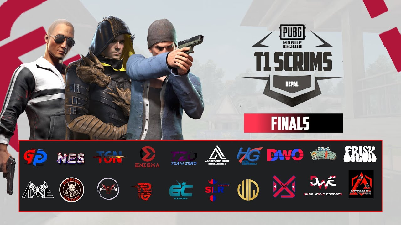 [NEP] 9PM T1 SCRIMS | DARK WAVE ESPORTS | PUBG MOBILE - YouTube