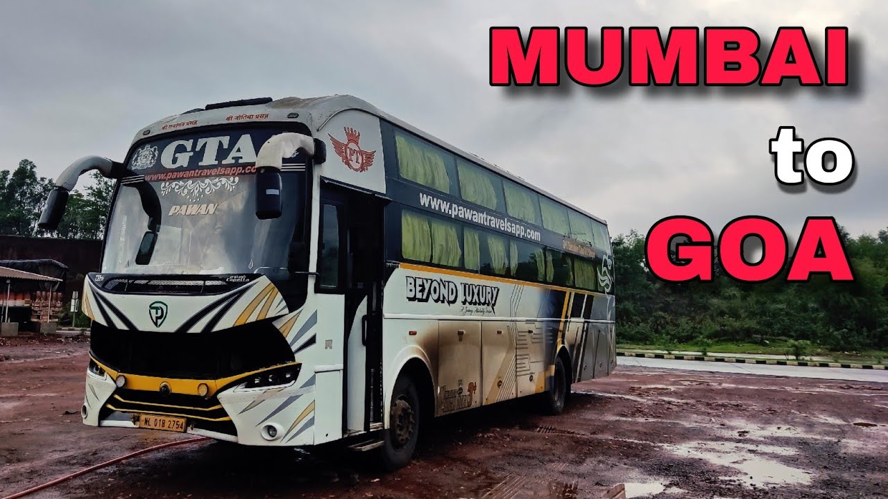 Mumbai to Goa by Bus 🚌 G.T.A / @CajVlogs. / #vlog #goa - YouTube