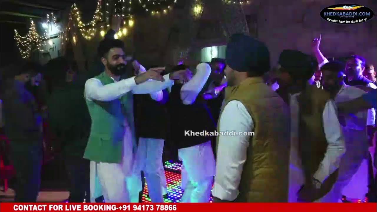JAGO & LADIES SANGEET LIVE FROM RALLA (MANSA) 17 FEB 2023-KHEDKABADDI.COM - YouTube