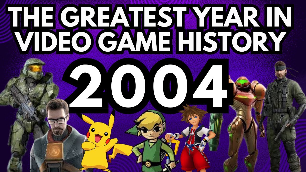 Greatest Year in Video Game History - YouTube