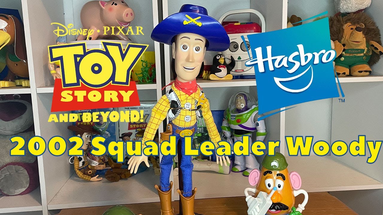 Toy Story and Beyond Hasbro Squad Leader Woody REVIEW - YouTube