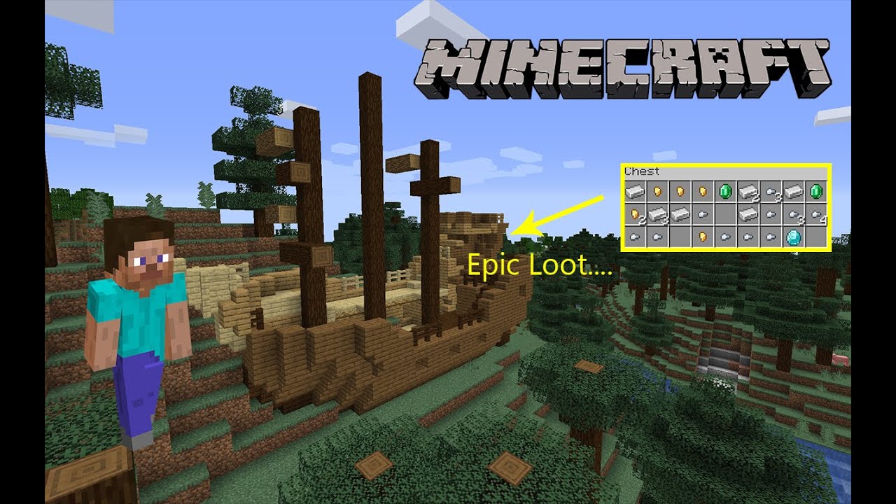 Minecraft # 17 - Best Treasure Hunt Ever - YouTube