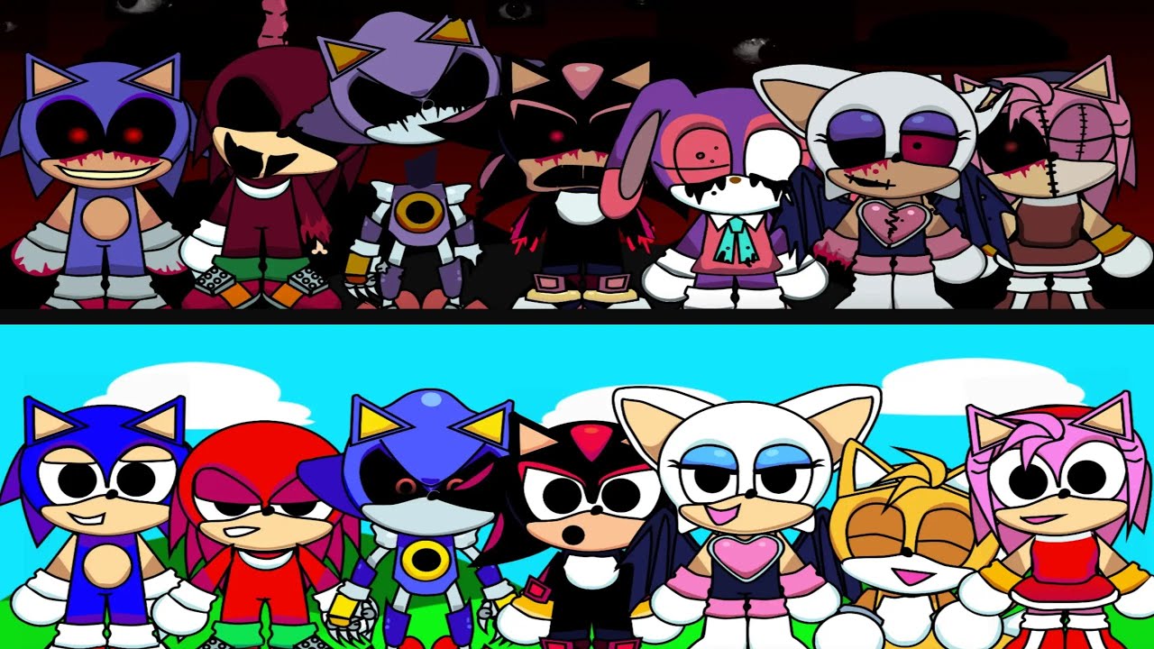 Incredibox Sprunki MIX - But Shin Sonic | DEAD Versions VS ALIVE ...