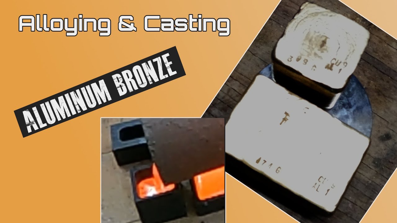 Making Aluminum Bronze Alloy | Metal Casting - YouTube