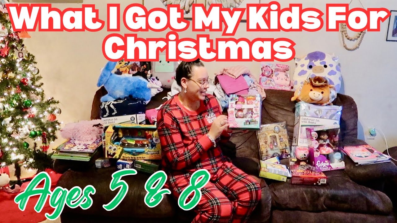 WHAT I GOT MY KIDS FOR CHRISTMAS 2024! 🎄GIFT GUIDE FOR KIDS 5 & 8 - YouTube