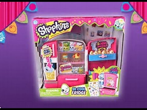 Shopkins So Cool Fridge Opening