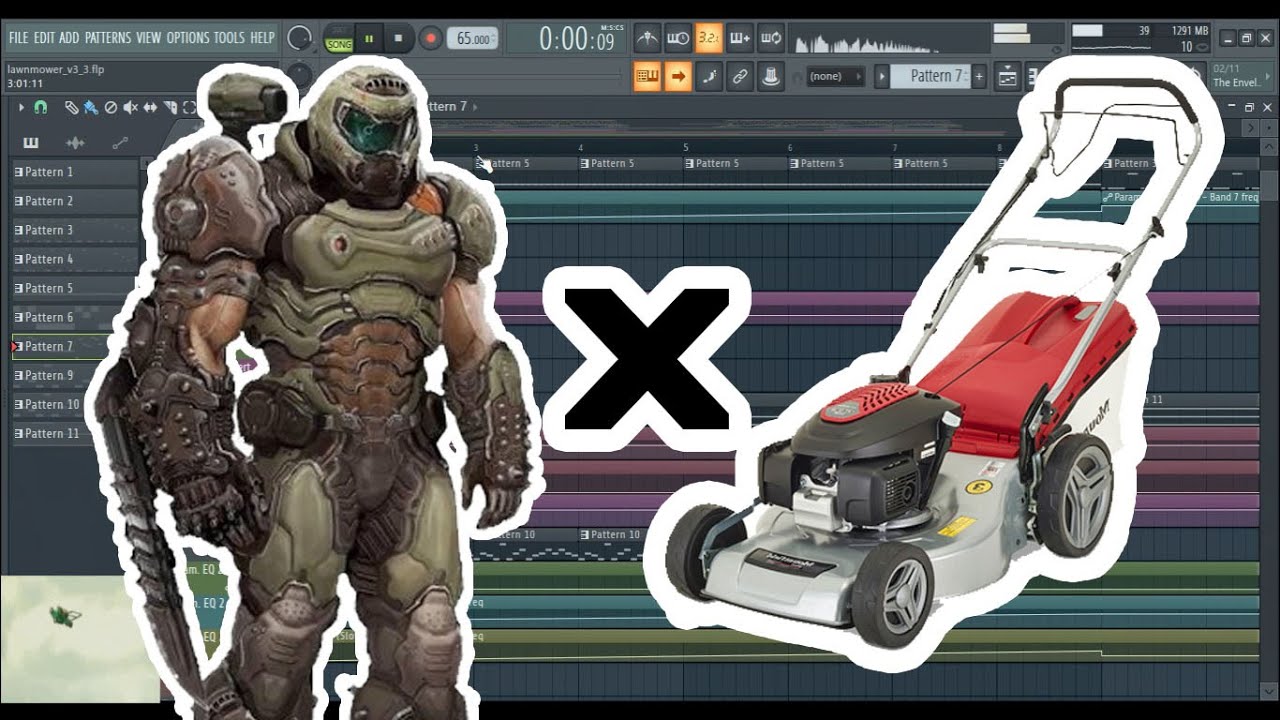 Making Doom Music with a LAWNMOWER - YouTube