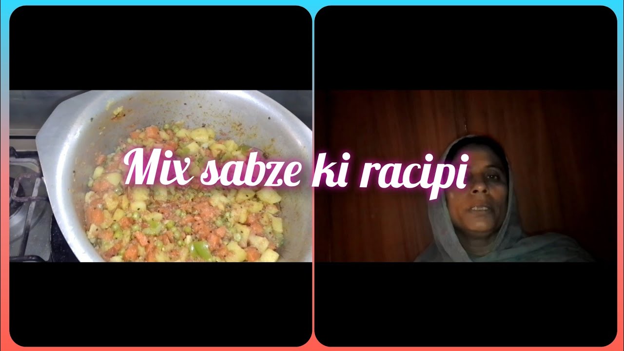 mix sabze ki racipi ll Azrakarim vlogs ll @ nainakirubinameer - YouTube