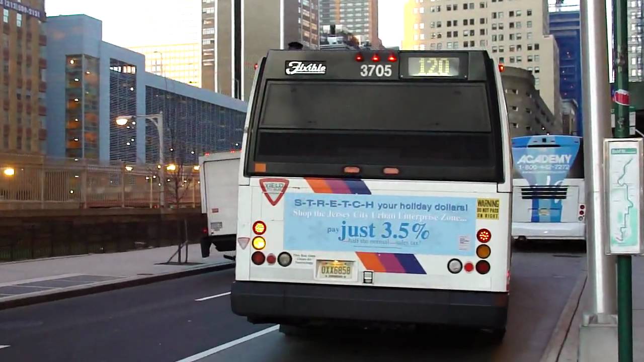 New Jersey Transit : Flxible Metro D Suburban 3705 On The 120 ...