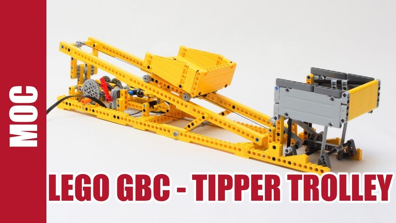 Lego Technic - Great Ball Contraption - Tipper Trolley - YouTube