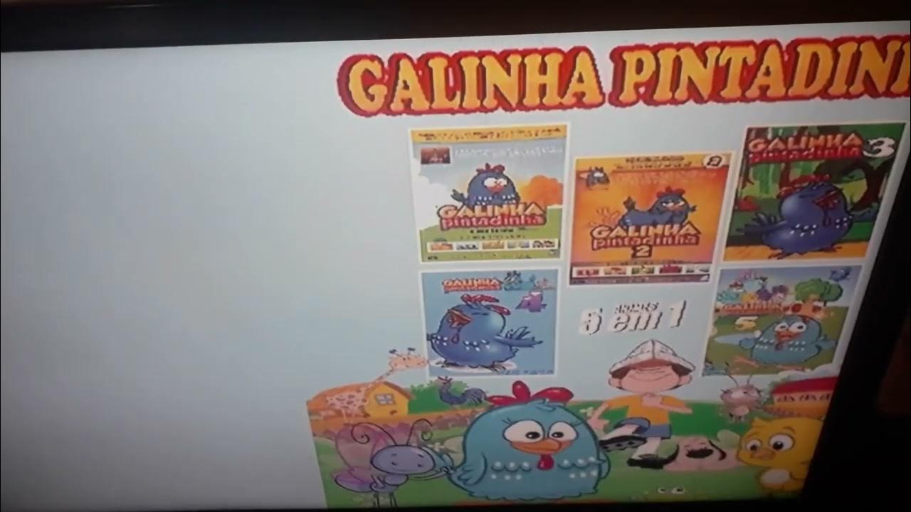 Menu dvd Galinha pintadinha 5 em 1 - YouTube