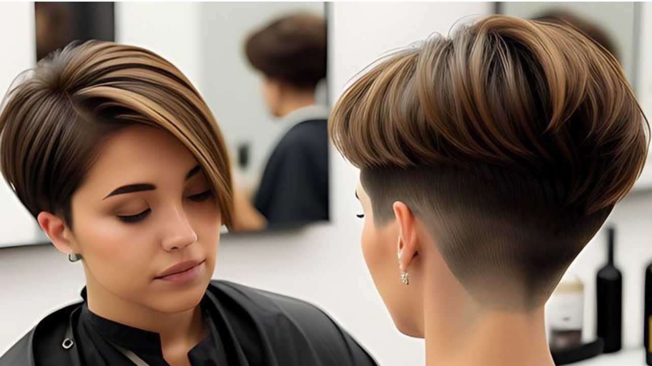 Very Attractive Stylish Bob haircut and hairstyles designs for ladies#shorthairstyles#pixiecut ...