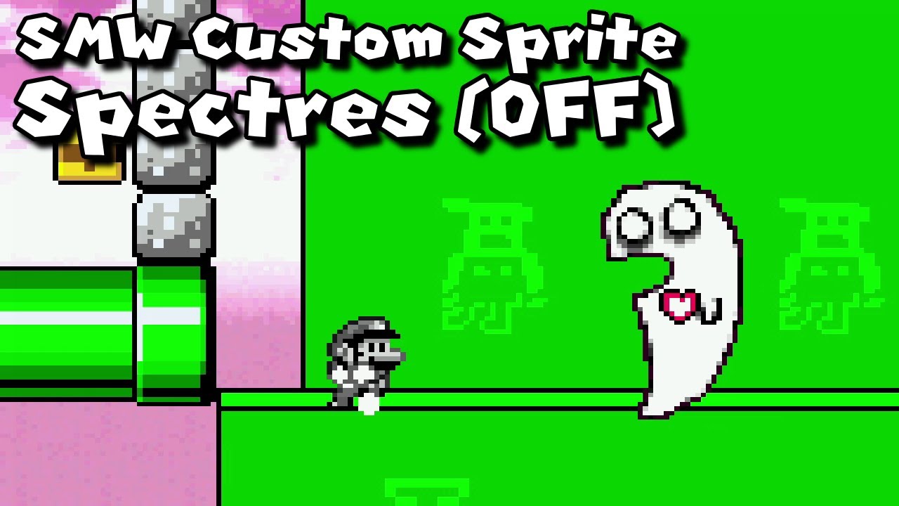 SMW Custom Sprite - Spectres (From OFF) - YouTube