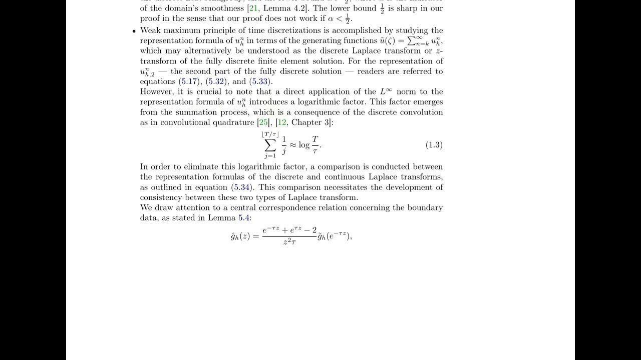 Weak maximum principle of finite element methods for parabolic equations in polygonal do - YouTube