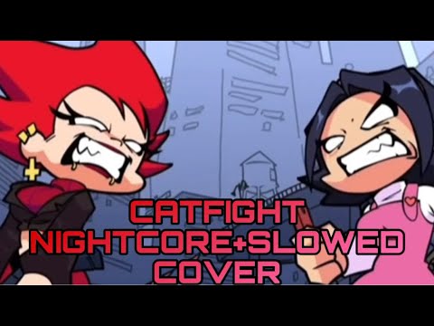 FNF MOD RIVAL / NENE VS CASSANDRA - CATFIGHT BUT NIGHTCORE + SLOWED ...
