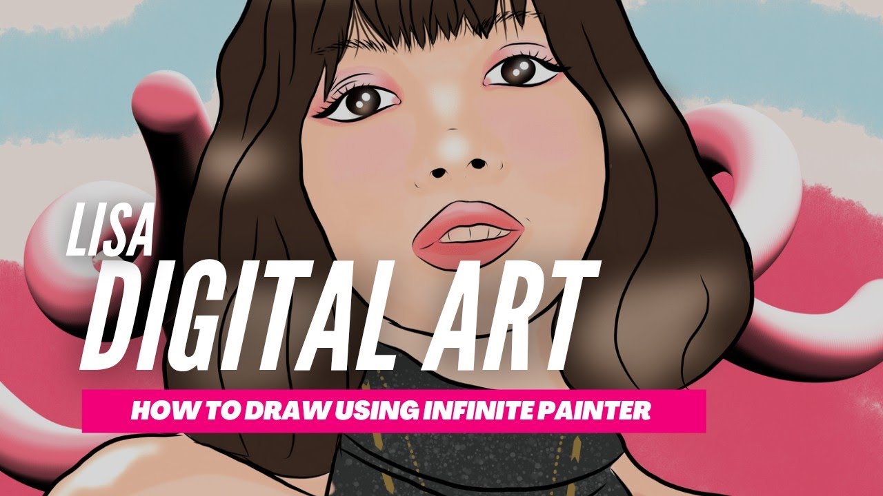 HOW TO DRAW/PAINT USING #INFINITEPAINTER | DIGITAL ART - STEP BY STEP ...