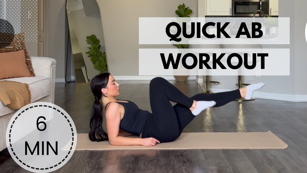 QUICK AB BURN IN JUST 6 MINUTES!! - YouTube