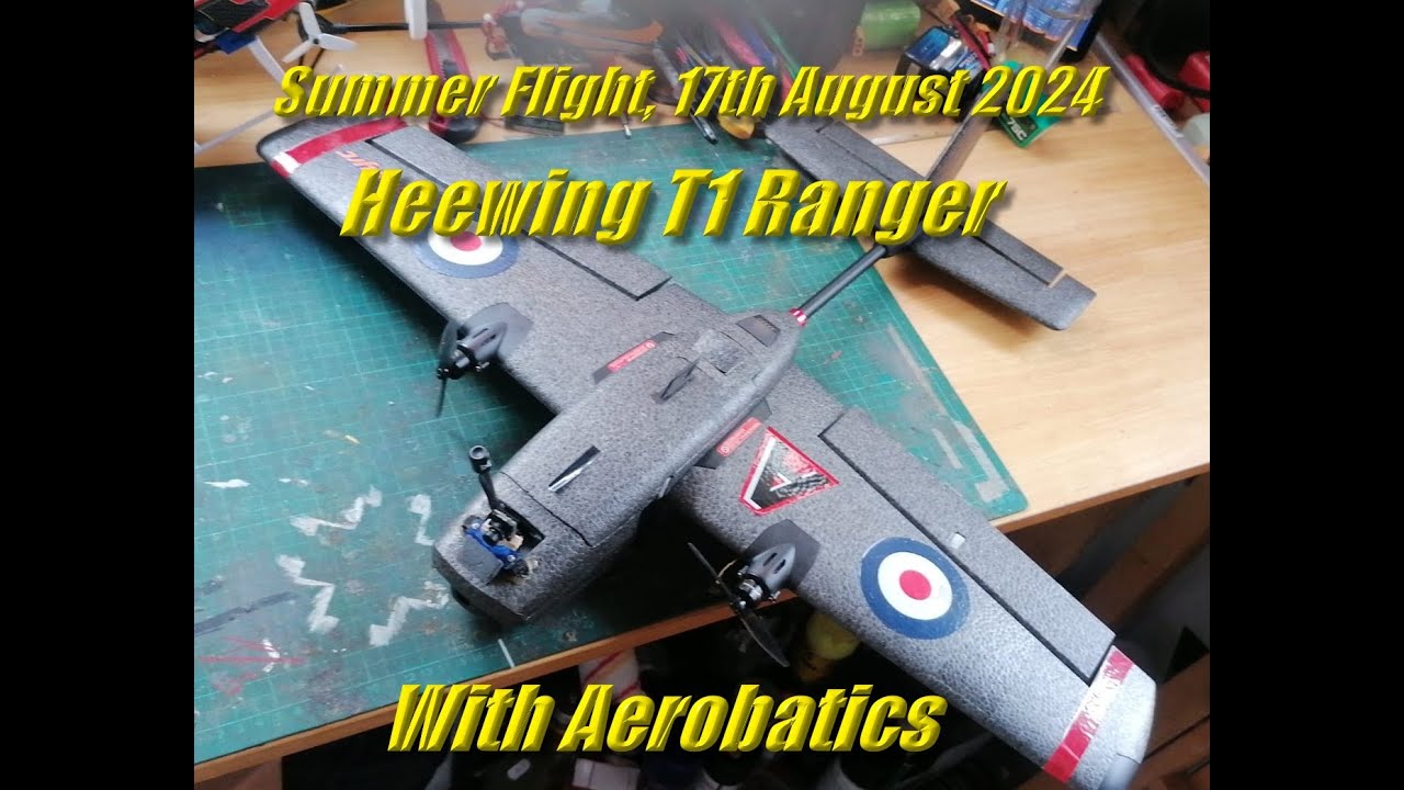 Digital FPV Flight ( HeeWing Ranger T1) With Aerobatics and Music - YouTube