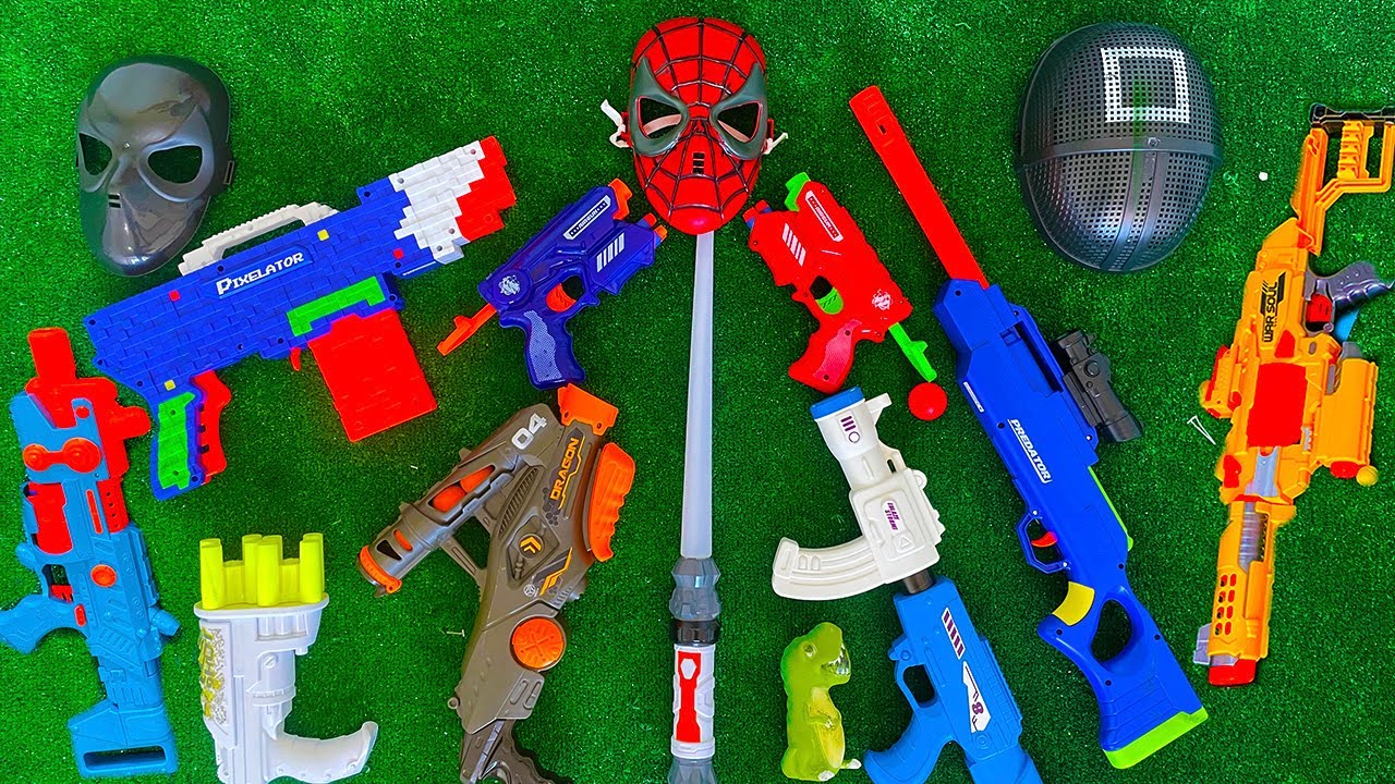 Chotu ka Surprising M416 Assault Rifle with, Roblox Nerf Gun, Blue ...