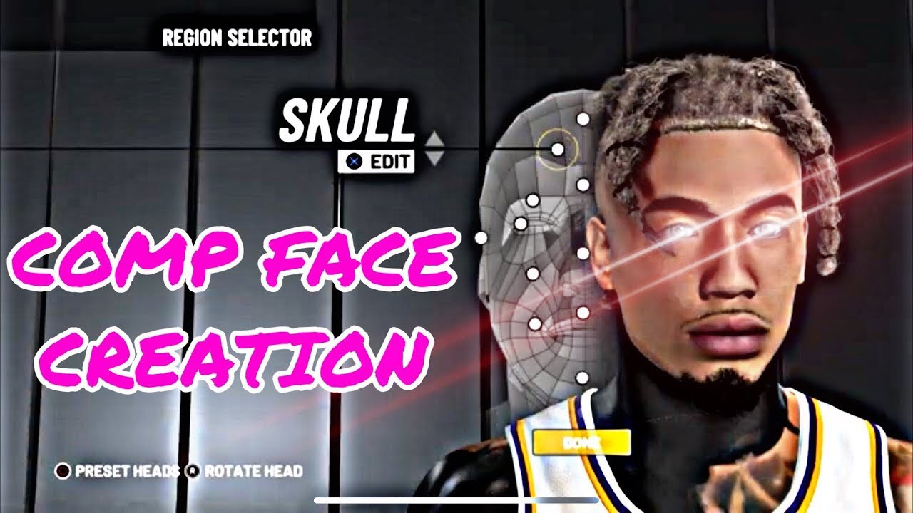 THE BEST COMP FACE CREATION IN NBA 2K24 BEST DRIPPY FACE CREATION ...