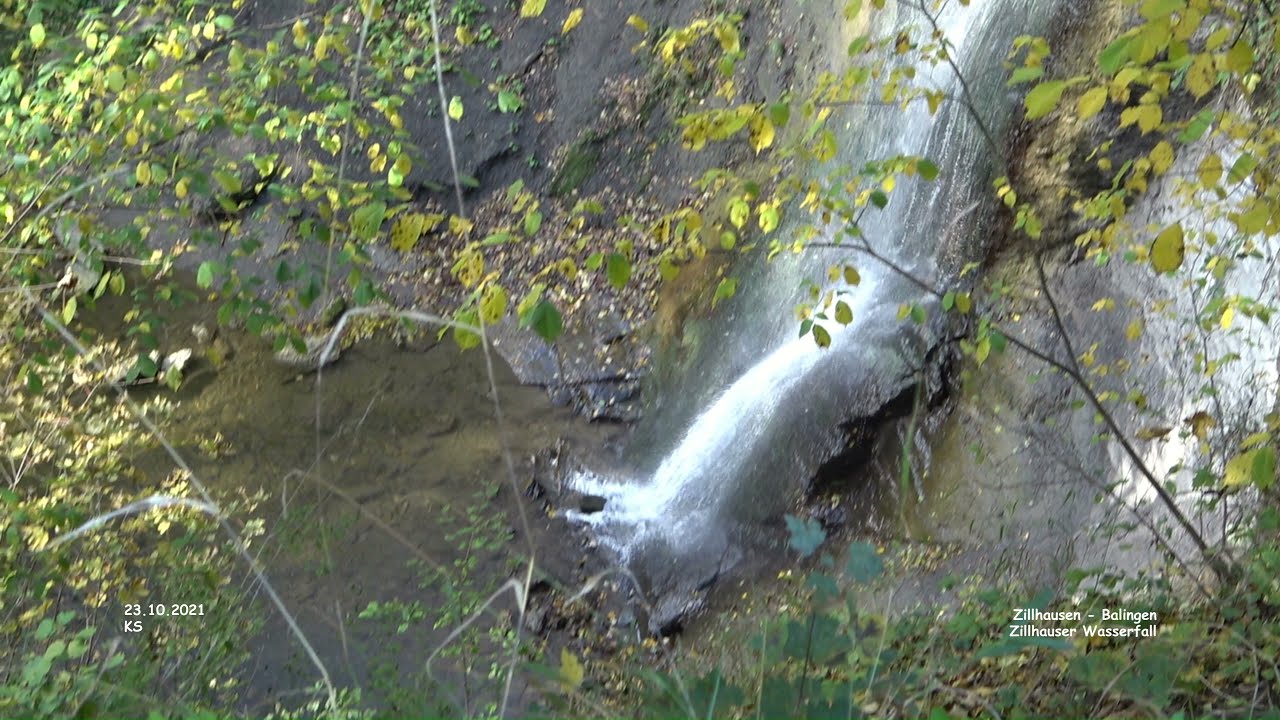 Wasserfall - Zillhausen - Balingen - YouTube