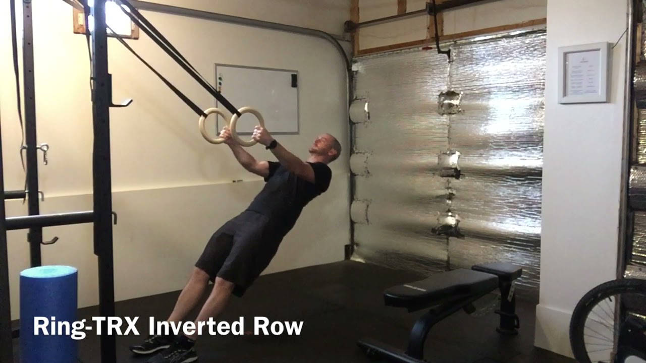 Ring - TRX Inverted Row - YouTube