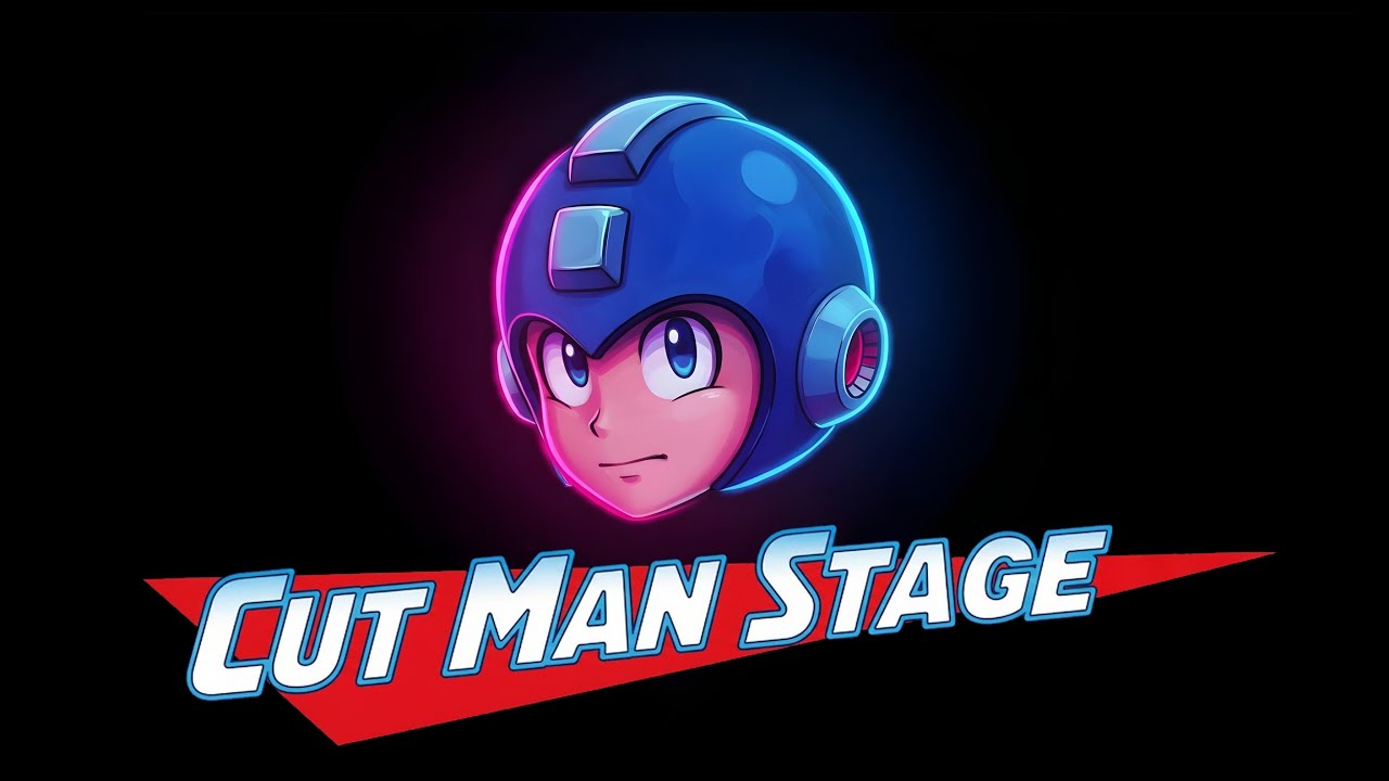 Cut Man Stage From Mega Man but it's Synthwave (1 hour loop) - YouTube