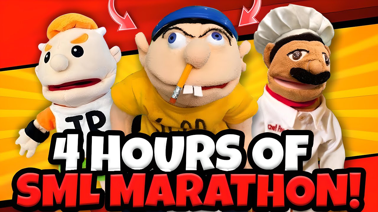 *4 HOURS* OF SML MARATHON! (FUNNIEST JEFFY VIDEOS) - YouTube